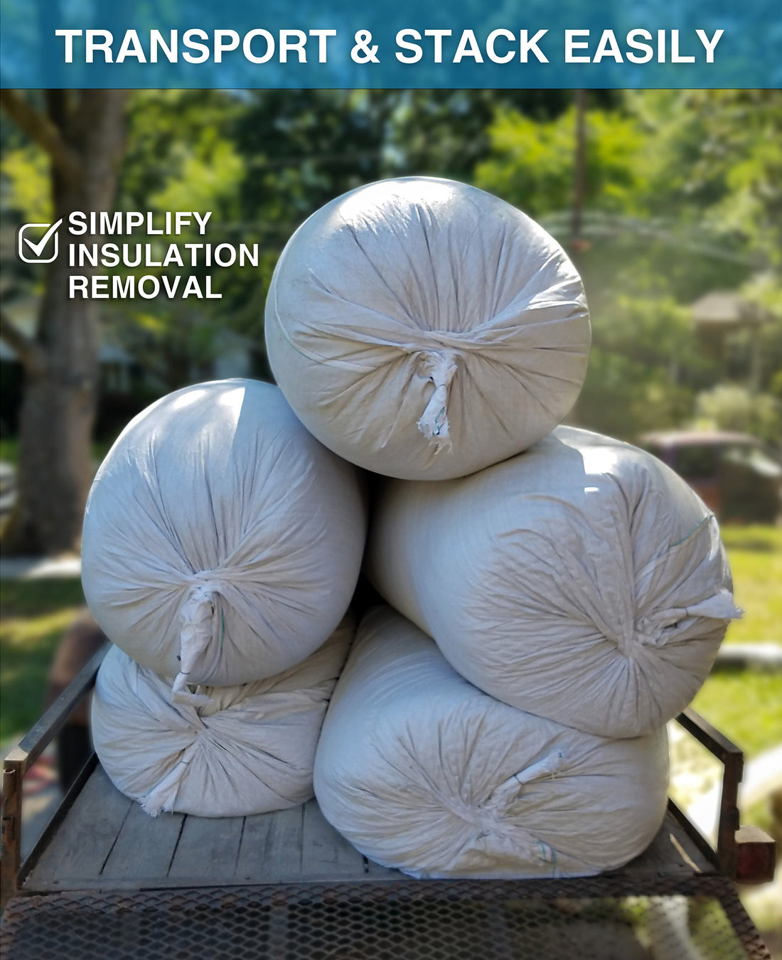 Insulation Removal Bags - Multi-Purpose – BulldogVacBags